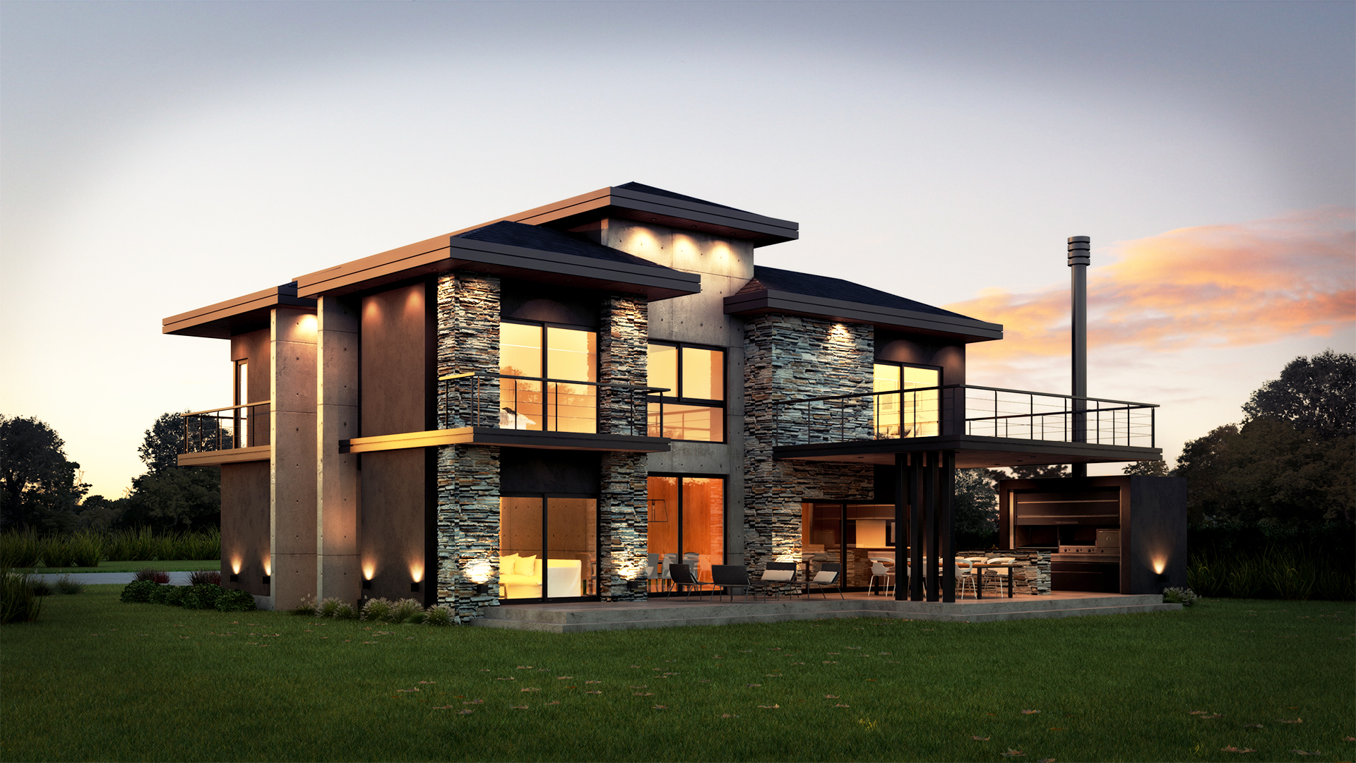 Renders Exteriores – Renders+Arquitectura